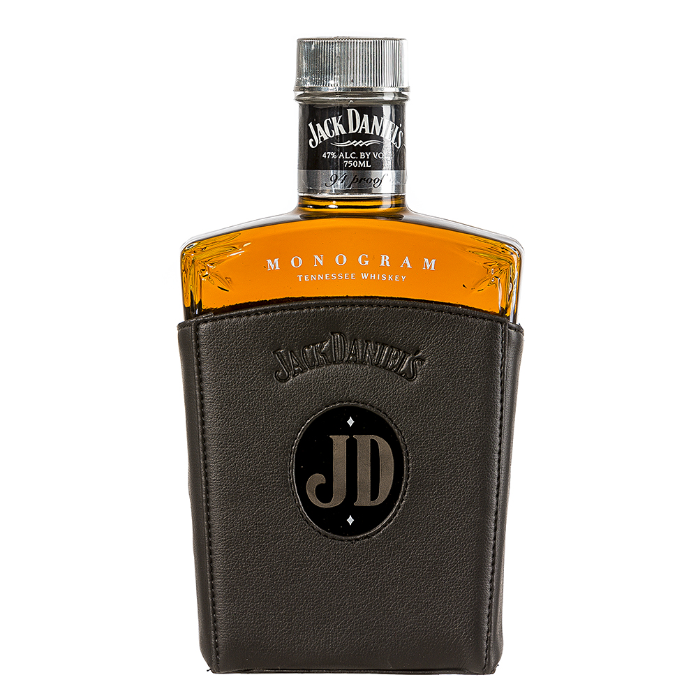 Jack Daniels Monogram Tennessee Whisky 750mL With The RARE Black Cap ...