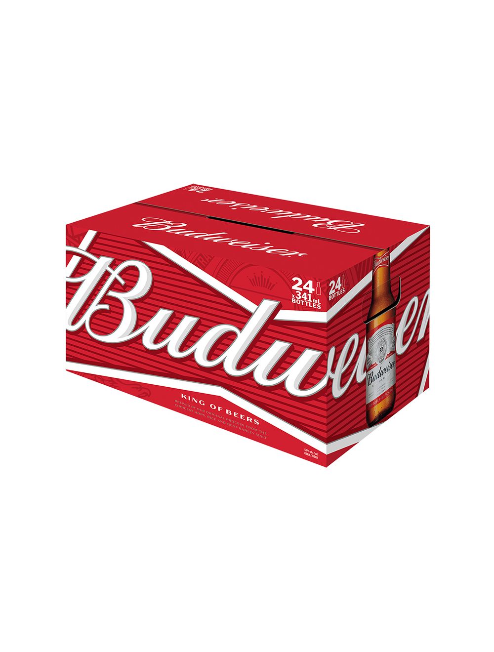 Budweiser Stubbie 330mL (Case of 24) | MyBottleShop