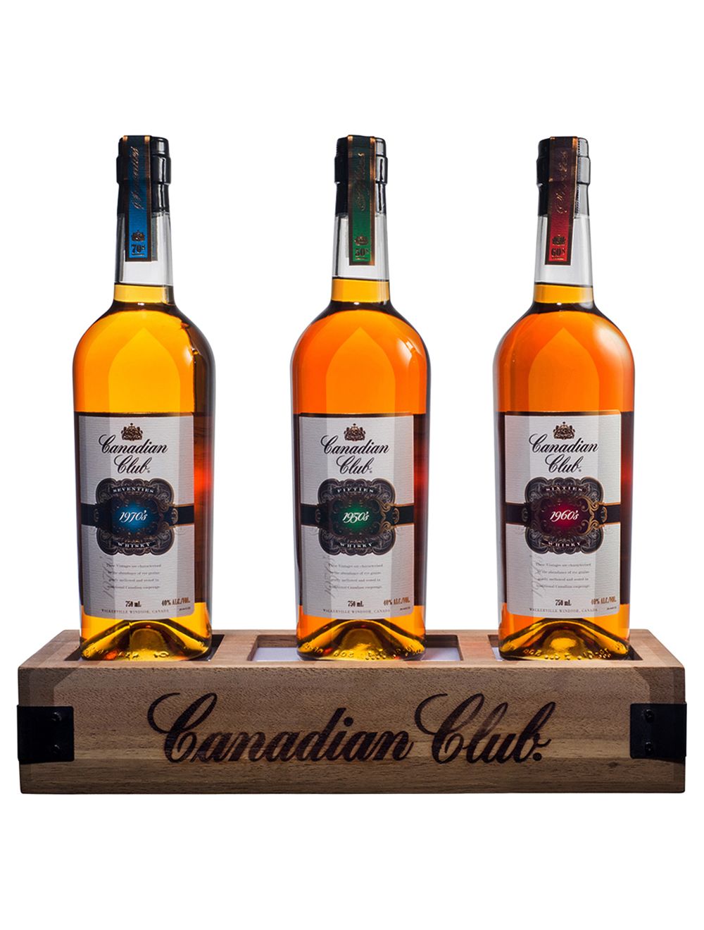 Canadian Club Vintage Collection - 50's 60's 70's and Plinth 750mL ...