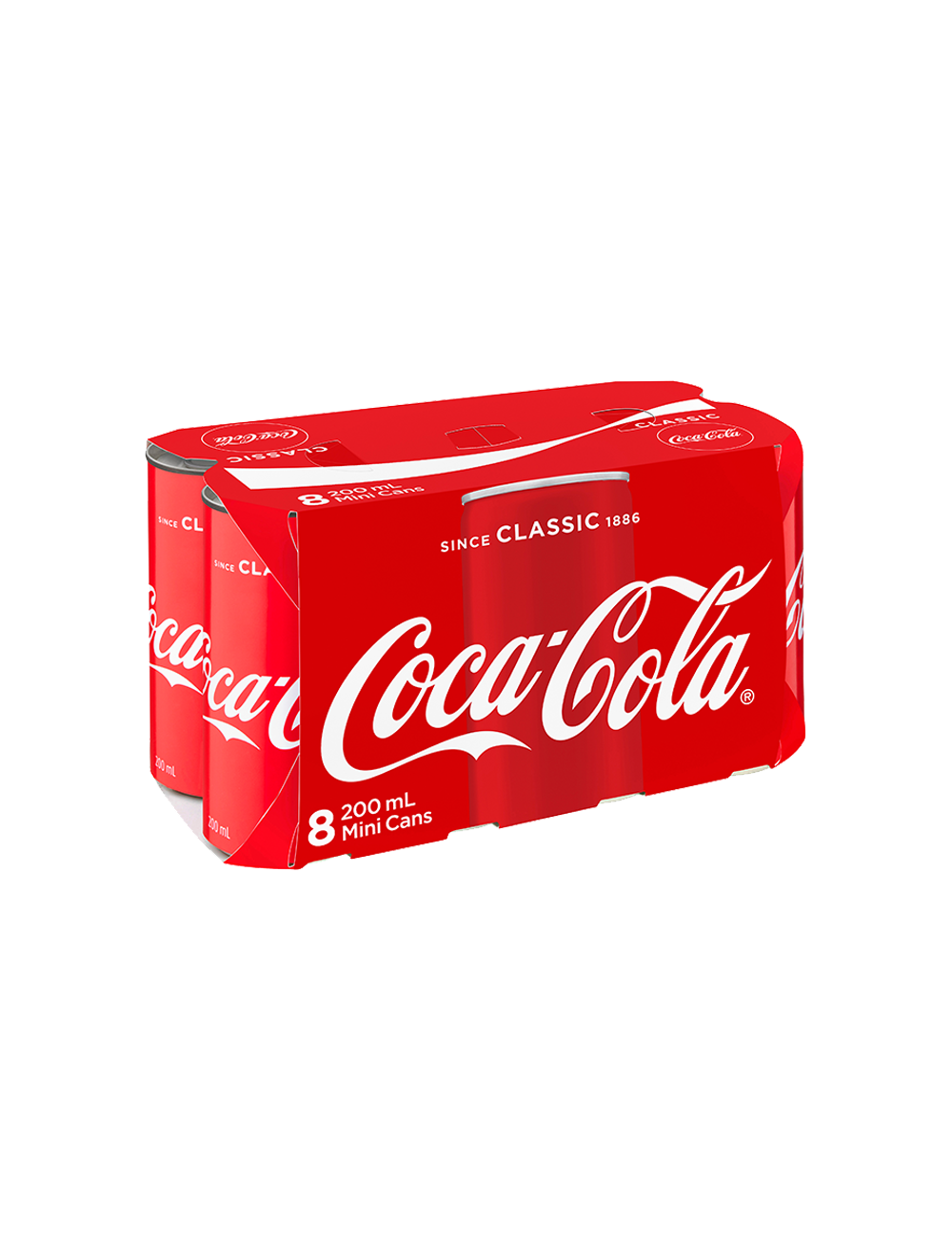Coca Cola Mini Cans 200mL (8 Pack) | MyBottleShop