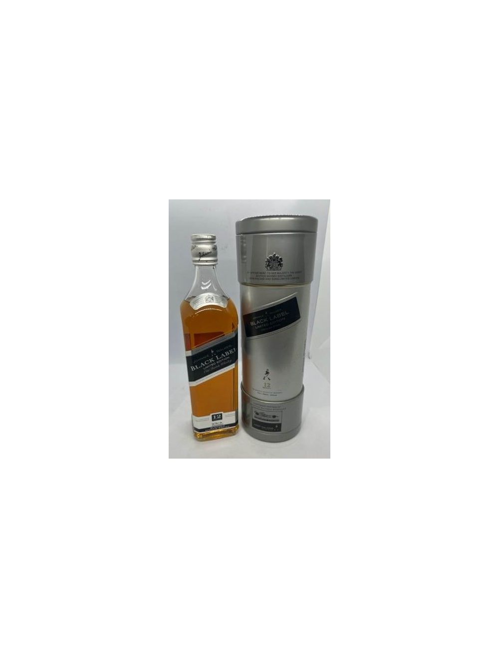 Johnnie Walker Black Label McLaren Edition Silver Canister 700mL ...