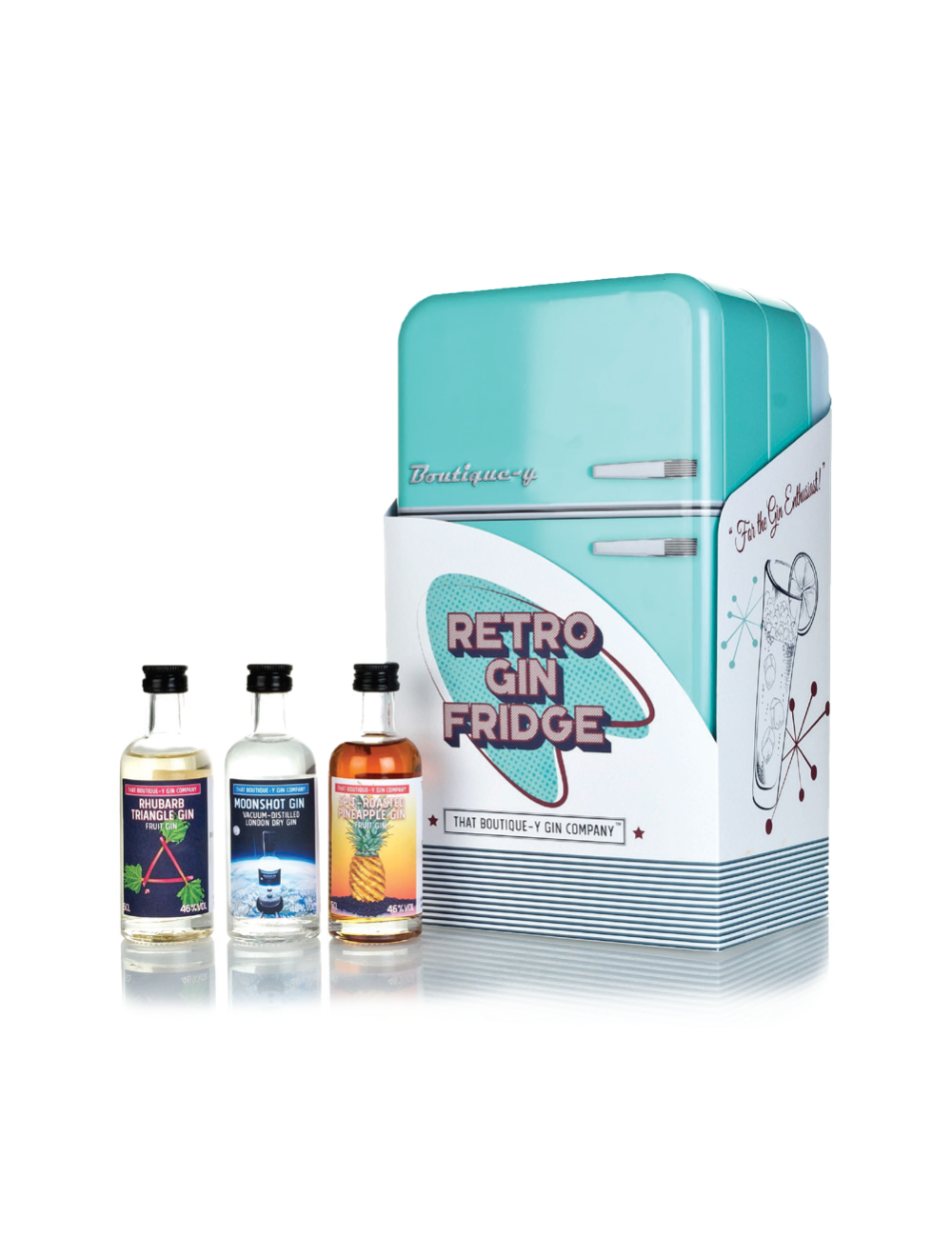 That Boutique-y Gin Company Retro Gin Fridge 2022 50ml x 8 | MyBottleShop