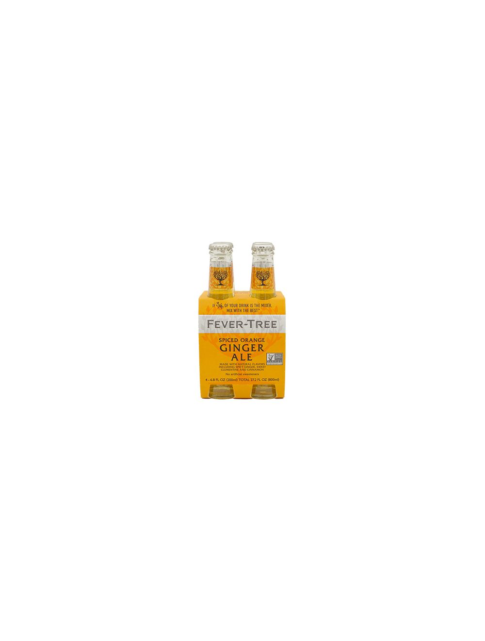 Fever Tree Spiced Orange Ginger Ale 200mL (Case of 24) | MyBottleShop