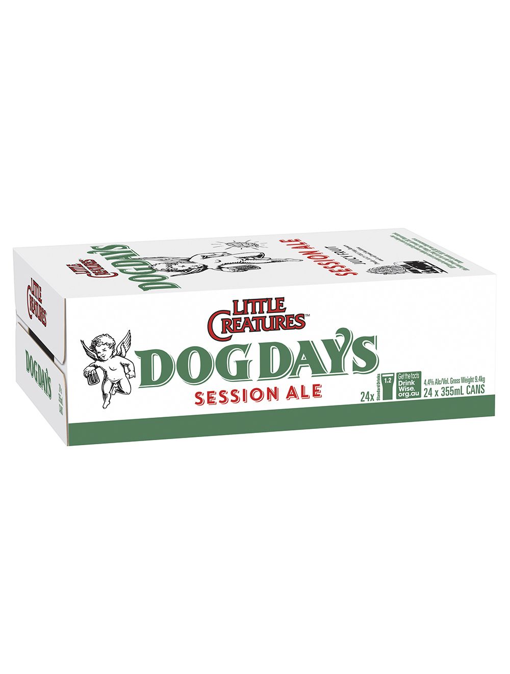 Little Creatures Dog Days Session Ale 4.4% Cans 355mL (24 Pack ...