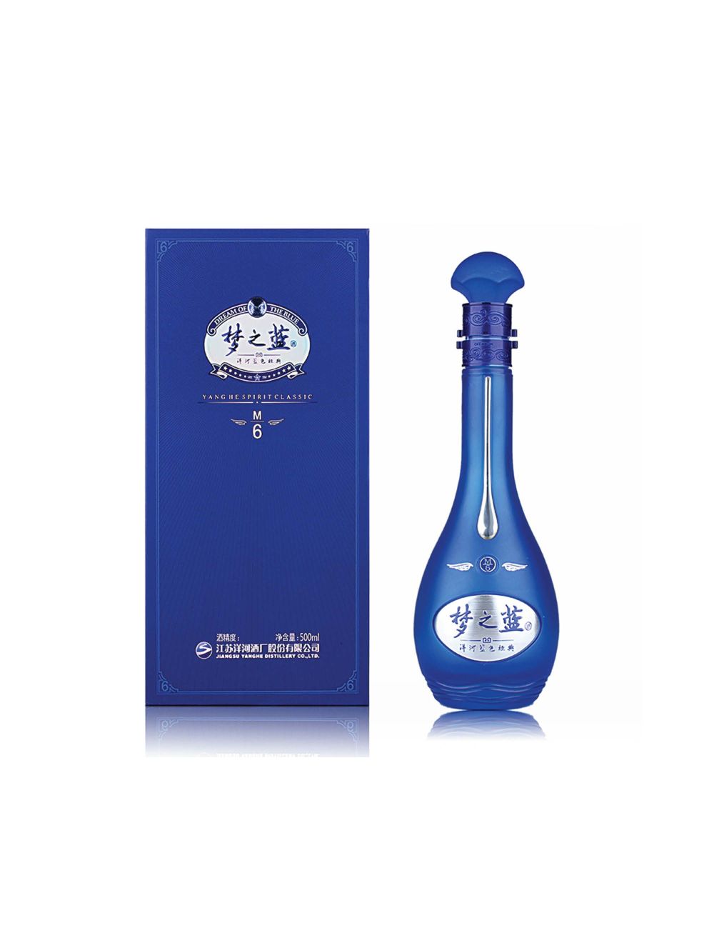 Yanghe Dream Blue M6 (Mengzhilan) 40.8% 500mL | MyBottleShop