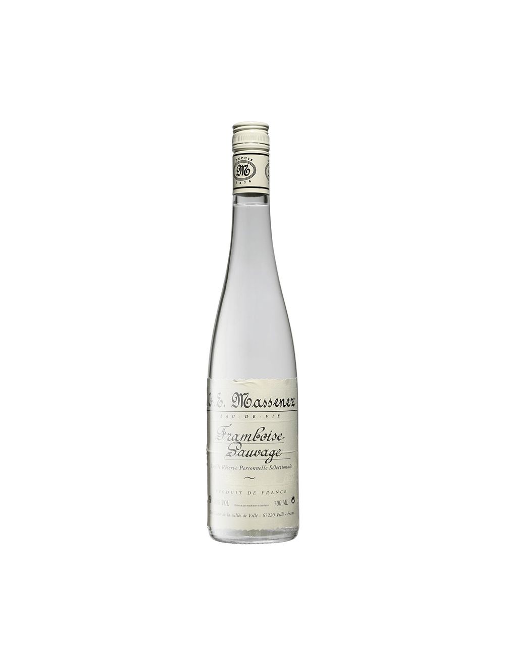 Massenez Eau De Vie Framboise Sauvage (Wild Raspberry) 700mL | MyBottleShop
