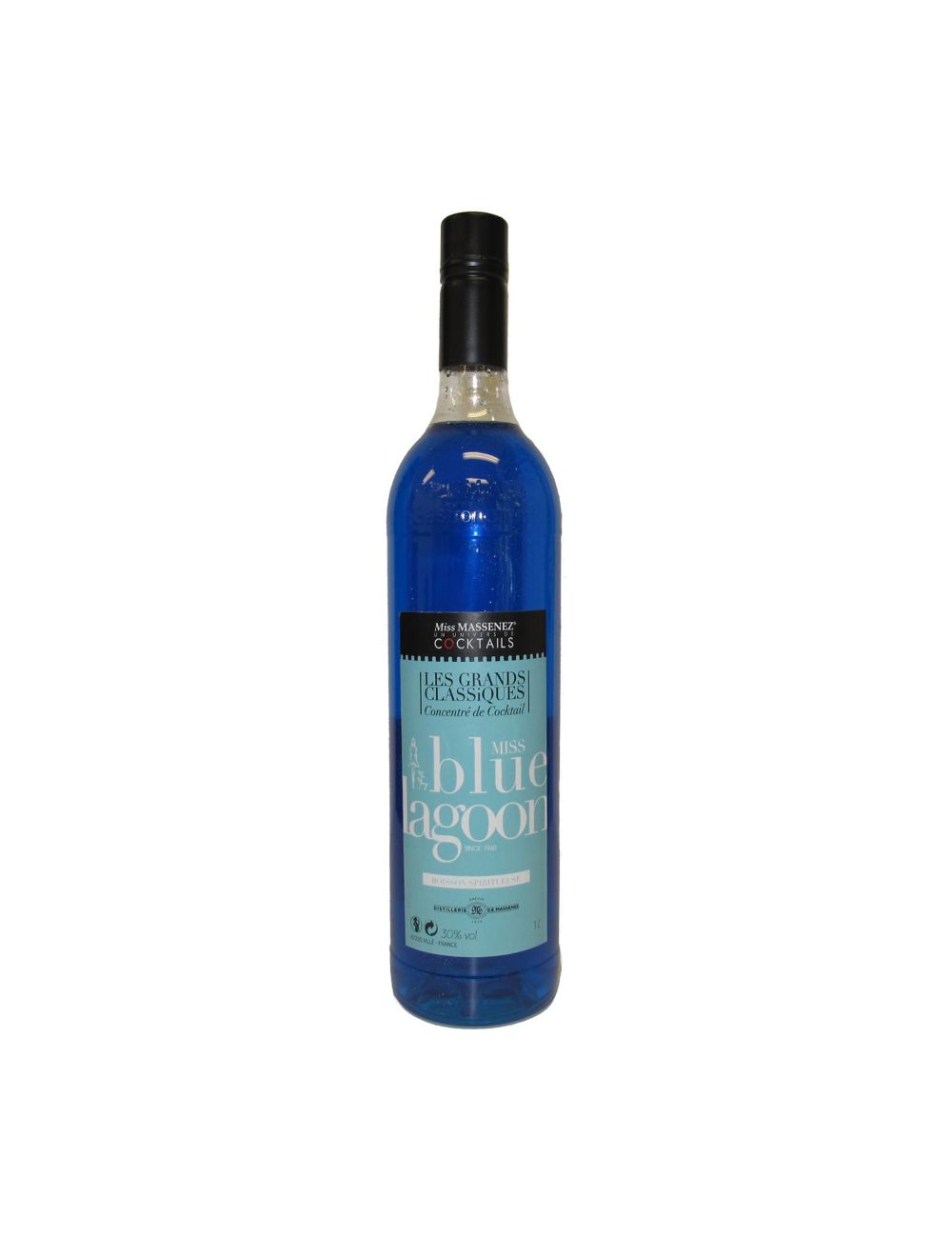 Massenez Cocktail Concentrate Blue Lagoon (Cointreau, Blue Curacao ...