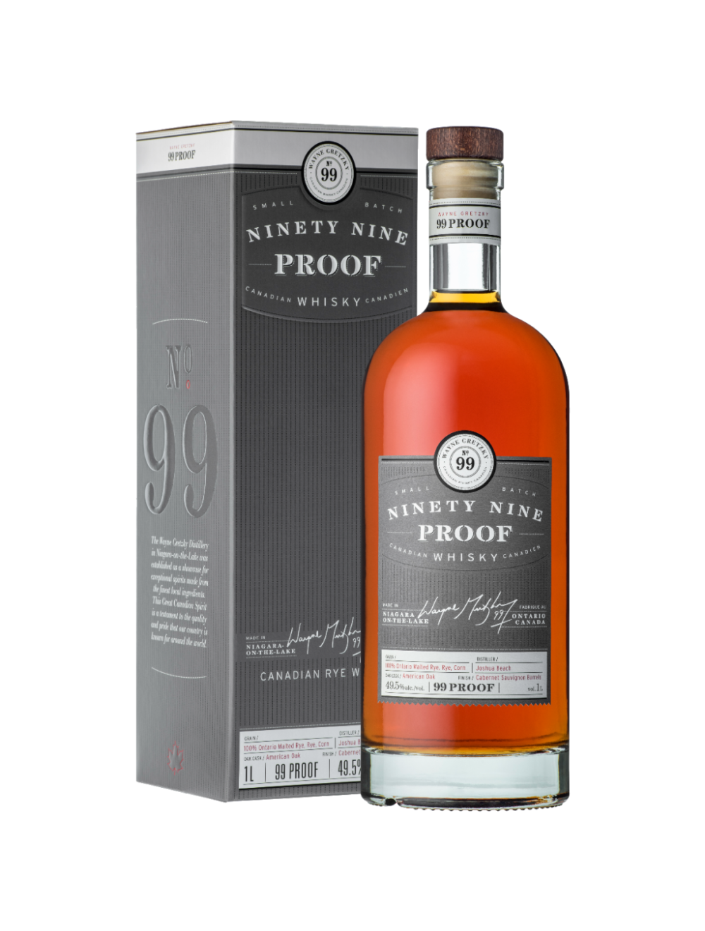 Wayne Gretzky 99 Proof Small Batch Canadian Whisky 1 Litre | MyBottleShop