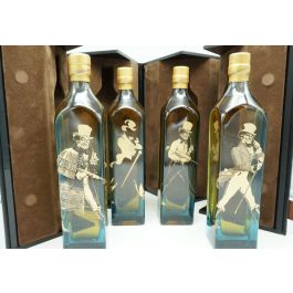 Johnnie Walker Blue Label Striding Man Boxed Collection 4x200mL ...